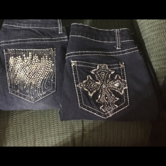 new directions | Jeans | Nd Weekend Bootcut Bling Jeans 2 Pair Size 4 ...